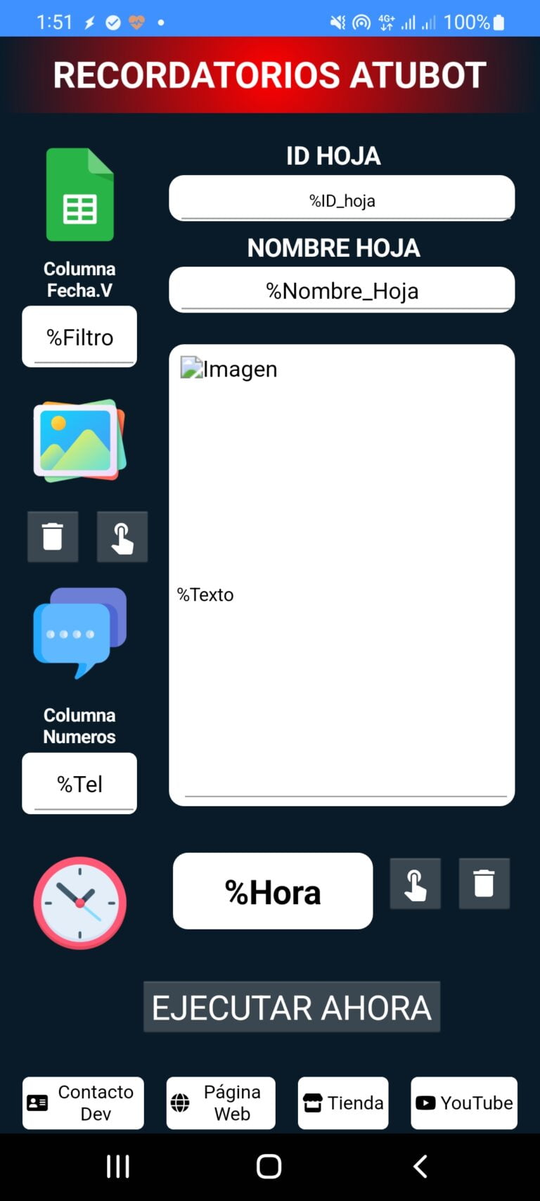 Recordatorios de Pagos